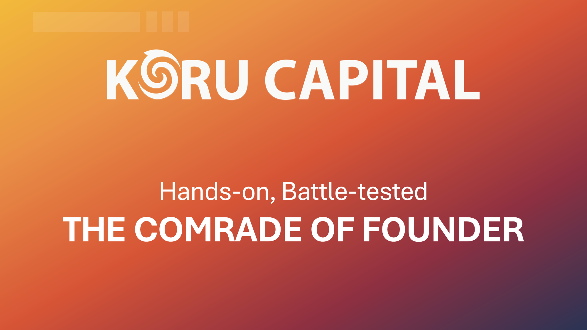 Boutique investment banking and family office investment firm